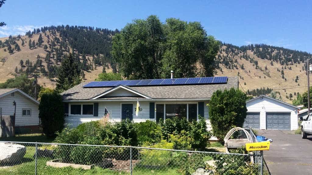 East Missoula Solar Panel Installation - Big Sky Solar Montana
